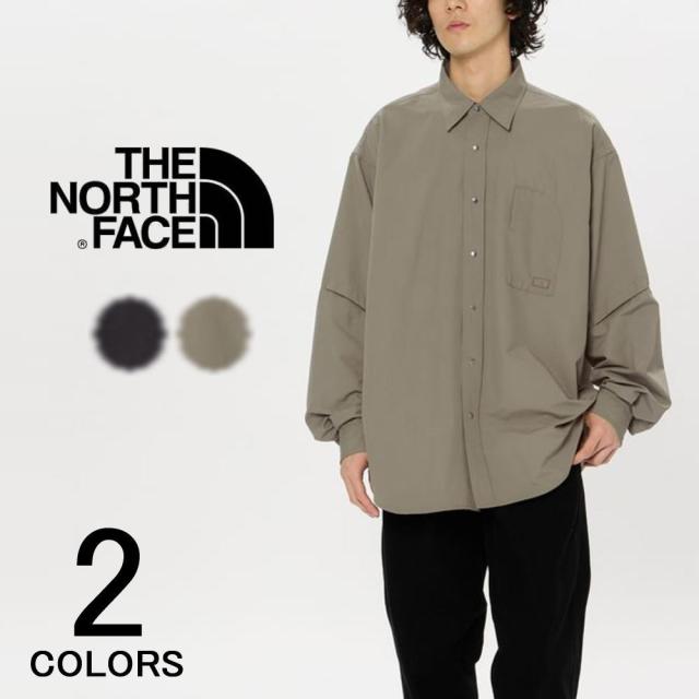 ノースフェイス THE NORTH FACE ロングスリーブ エンライド シャツ L/S ENRIDE SHIRT NR62461 K（ブラック）FR（フォールンロック）