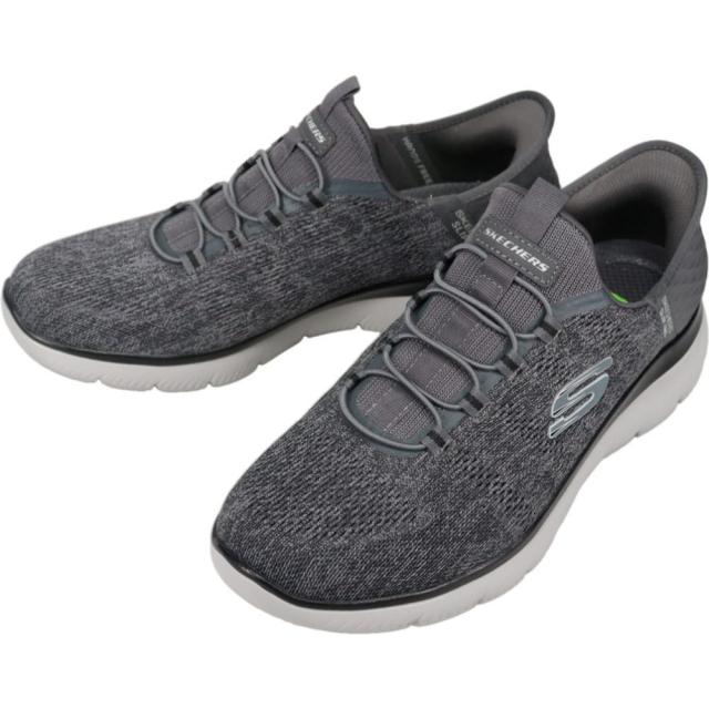 スケッチャーズ SKECHERS スニーカー スリップインズ サミッツ キー ペース SUMMITS KEY PACE チャコール/ブラック 232469W CCBK