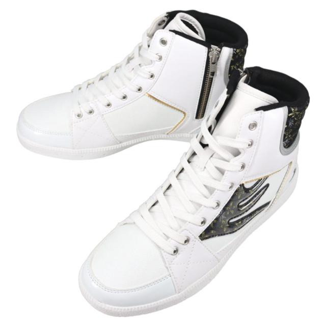 ドラゴンベアード DRAGON BEARD スニーカー DB S 2605y-J WHT/BLK　ホワイト/ブラック