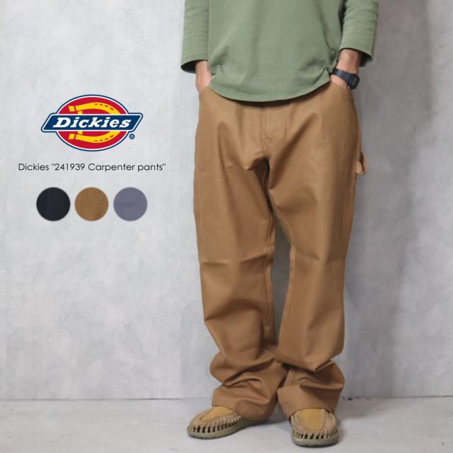 ディッキーズ Dickies 241939 カーペンターパンツ  ブラック ブラウン ブルーグレー
