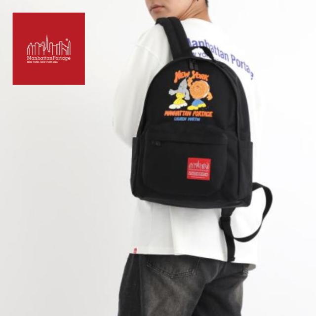 マンハッタンポーテージ Manhattan Portage ビッグ アップル バックパック JR Ver.2  ローレン マーティン Big Apple Backpack JR Ver.2 Lauren Martin ブラック 1210-JR-2-LAUREN BLK