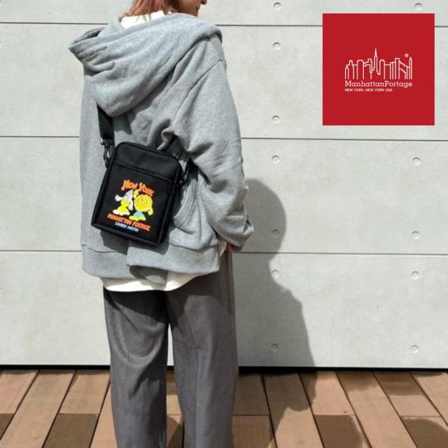 マンハッタンポーテージ Manhattan Portage シティ ライツ バッグ VER2 ローレン マーティン City Light Bag Ver.2 Lauren Martin ブラック 1403-PL-2-BP-LAUREN BLK