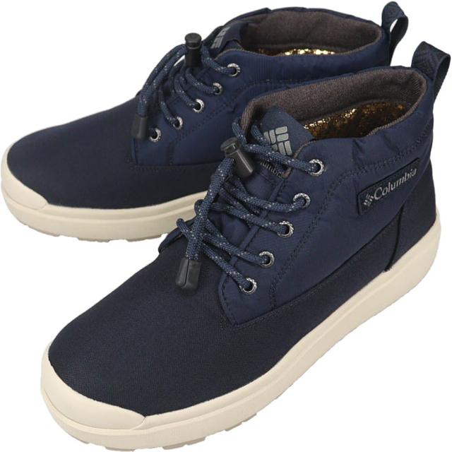 コロンビア Columbia ブーツ サップランド スリー チャッカ ウォータープルーフ オムニヒートインフィニティ SAPLAND 3 CHUKKA WP OH INFINITY  YU8549-464 カレッジネイビー
