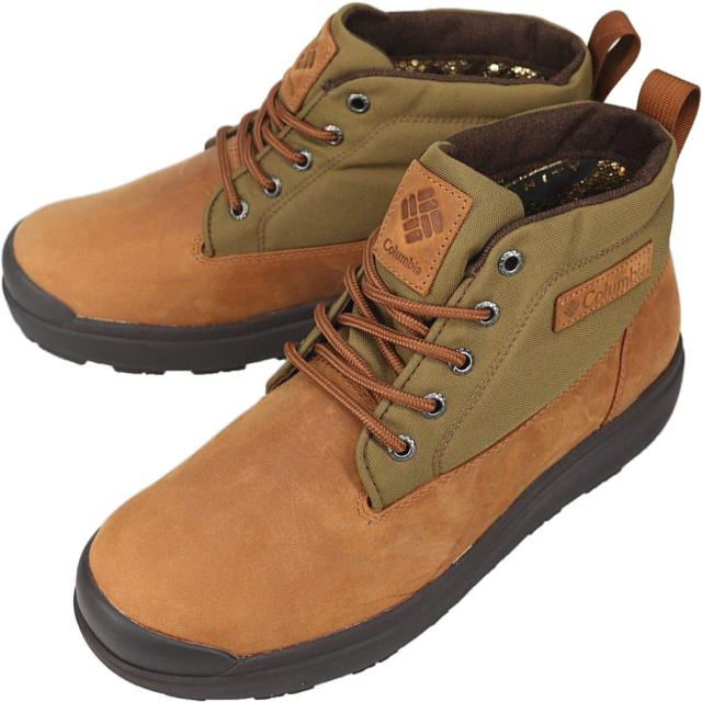コロンビア Columbia ブーツ サップランド スリー ラックス チャッカ ウォータープルーフ オムニヒートインフィニティ SAPLAND 3 LUX CHUKKA WP OH INFINITY  YU9509-235 ウォルナット