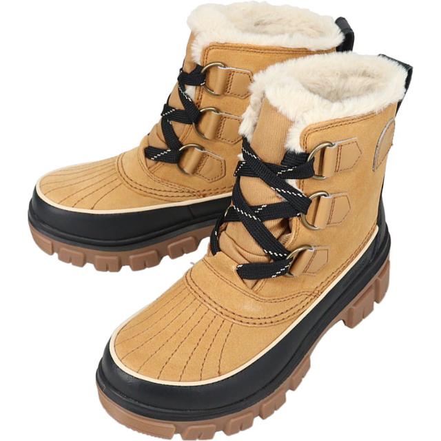 ソレル SOREL ブーツ ティボリ5 ウォータープルーフ TIVOLI5 WP カリー/ブラック NL5113 373