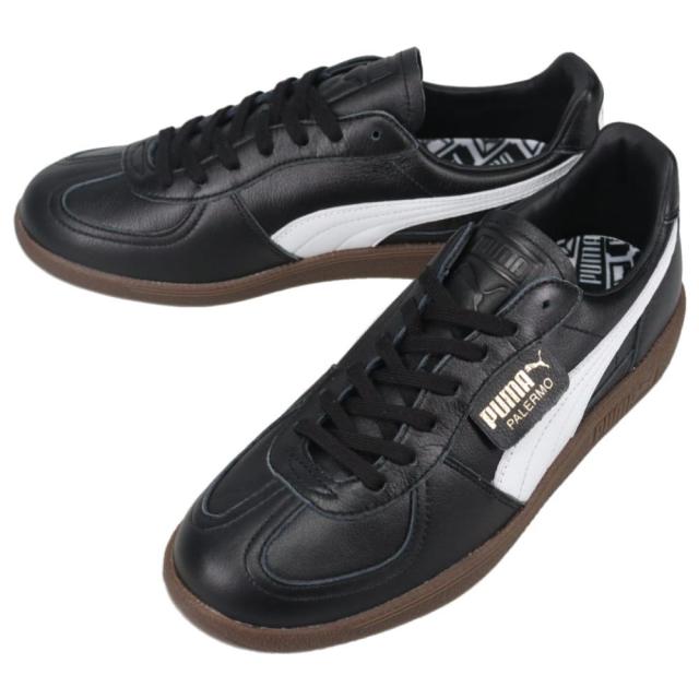 プーマ PUMA スニーカーパレルモ レザー MIJ  PALERMO LTH MIJ プーマブラック/プーマホワイト 402384 01