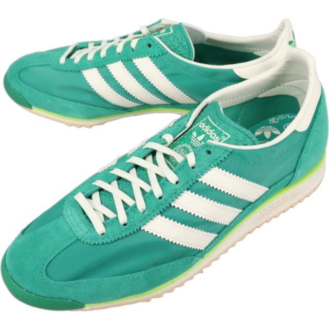 アディダス adidas スニーカー SL 72 OG W コートグリーン/アイボリー/クリスタルサンド JQ7397