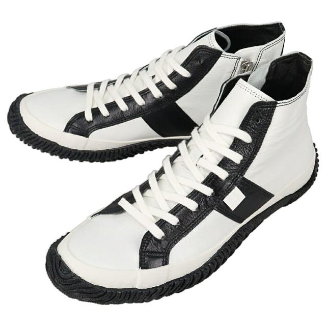 交換・返品 初回時送料無料（沖縄県を除く）SPINGLE スピングル スニーカー SP-443 シロ/クロ 53