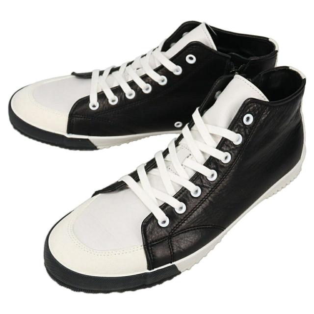 交換・返品 初回時送料無料（沖縄県を除く）SPINGLE スピングル スニーカー SP-356 シロ/クロ 53