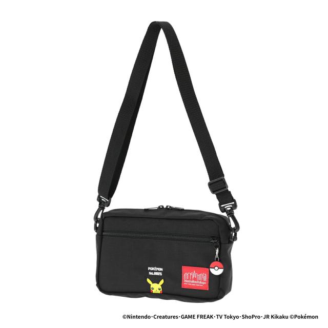 マンハッタンポーテージ Manhattan Portage Jogger Bag Ver.2 ポケモン ピカチュウ ブラック 1404-L-2-POKEMON-PIKACHU BLK