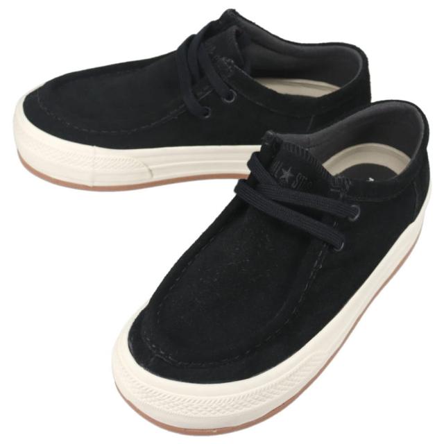 コンバース CONVERSE スニーカー オールスター R ボーダースター モカシン オックス ALL STAR R BOARDERSTAR MOCCASIN OX ブラック 1SE365