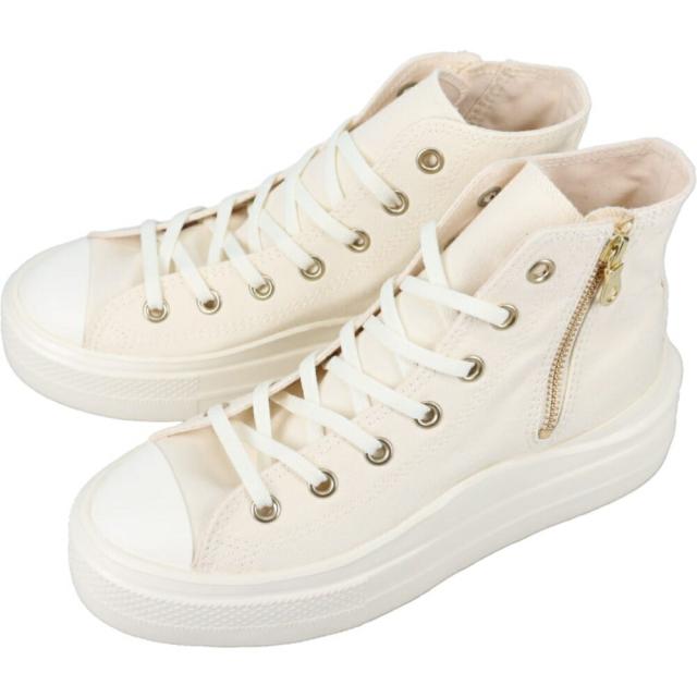 コンバース CONVERSE スニーカー オールスター ライト PLTS 2 Z ハイ ALL STAR LIGHT PLTS 2 Z HI エクリュ ECRU 1SE375