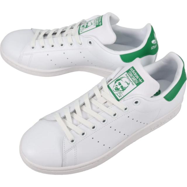アディダス adidas スニーカー スタンスミス Stan Smith クラウドホワイト/コアホワイト/グリーン M20324