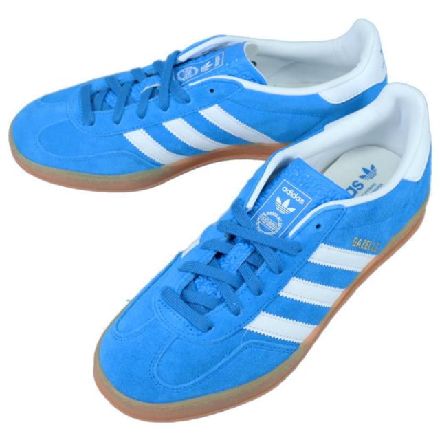 アディダス adidas スニーカー ガゼル インドア Gazelle Indoor ブルーバード/フットウェアホワイト/ガム JI2061