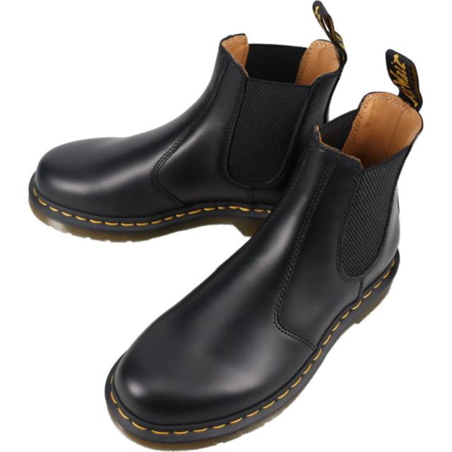 交換・返品 初回時送料無料（沖縄県を除く）ドクターマーチン Dr.Martens 2976 YS チェルシーブーツ ブラック 22227001