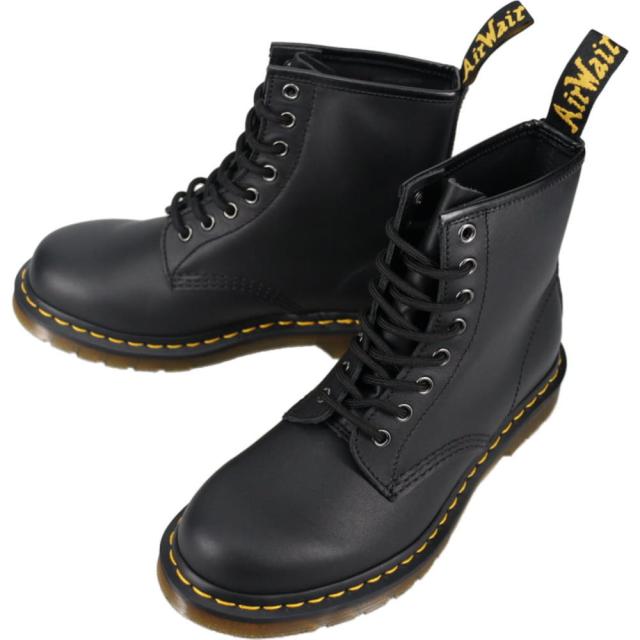 交換・返品 初回時送料無料（沖縄県を除く）ドクターマーチン Dr.Martens 1460 NAPPA 8 ホール ブーツ BLACK ブラック  11822002