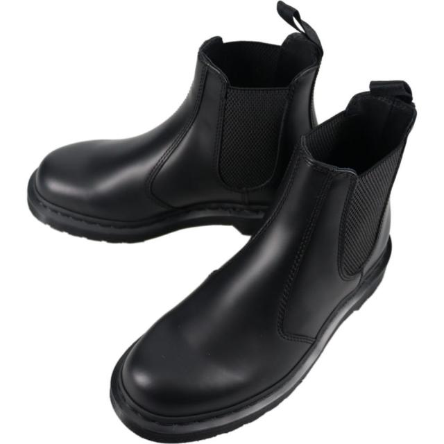 交換・返品 初回時送料無料（沖縄県を除く）ドクターマーチン Dr.Martens 2976 MONO チェルシー ブーツ BLACK ブラック 25685001