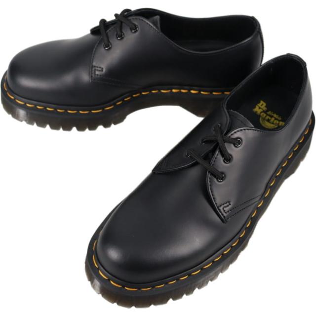 交換・返品 初回時送料無料（沖縄県を除く）ドクターマーチン Dr.Martens 1461 BEX 3ホールシューズ BLACK ブラック 21084001