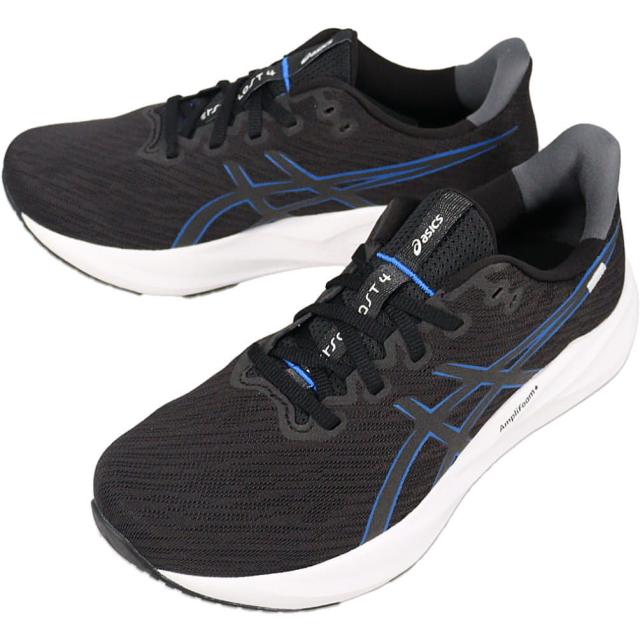 アシックス asics スニーカー バーサブラスト 4 ワイド VERSABLAST 4 WIDE ブラック/イリュージョンブルー 1011B982-002