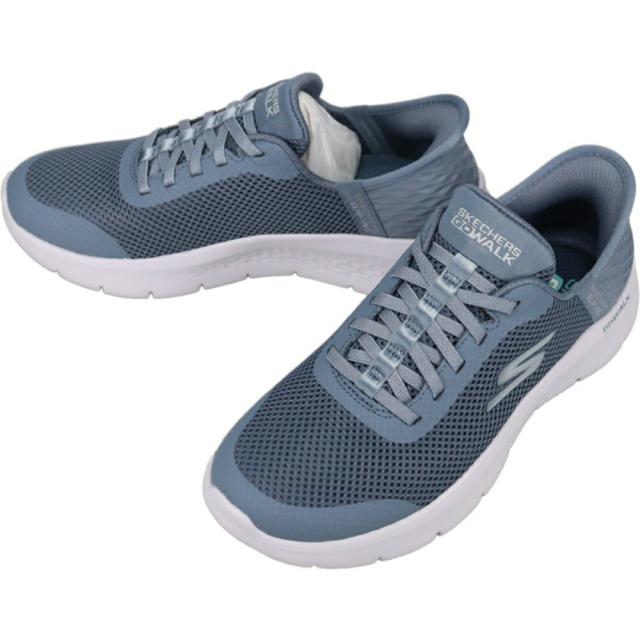 スケッチャーズ SKECHERS スニーカー スリップインズ ゴーウォーク フレックス グランド エントリー Gowalk Flex Grand Entry ブルー BLU 124836