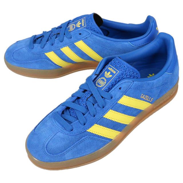 アディダス adidas スニーカー ガゼル インドア Gazelle Indoor ブルー/ピュアサルファー/ガム3 JQ2691