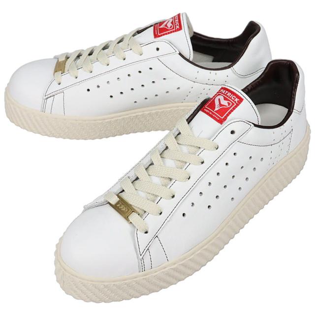 交換・返品 初回時送料無料（沖縄県を除く）パトリック PATRICK スニーカー QUEBEC-HT2 ケベック ハート 2 WH/CH ホワイト/チョコ 506835