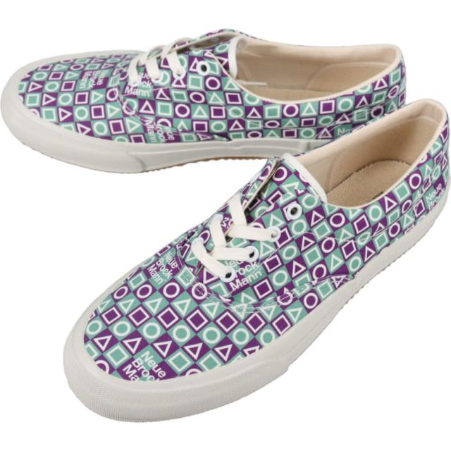 ムーンスター MOONSTAR スニーカー NBM デッキ NBM DECK グリーン/パープル GRN/PUR 54324179