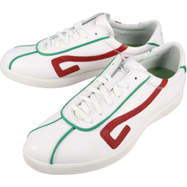 トップセブン TOP SEVEN スニーカー T7-At1082 kn ホワイト/レッド