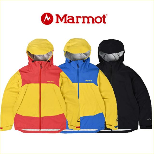 マーモット Marmot キメラ ジャケット Chimera Jacket MTSS25URN006 ブラック イエローレッド イエローブルー
