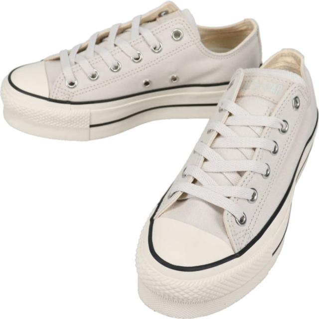 コンバース CONVERSE スニーカー オールスター アール リフテッド PS オックス ALL STAR R LIFTED PS OX シルバーグレイ