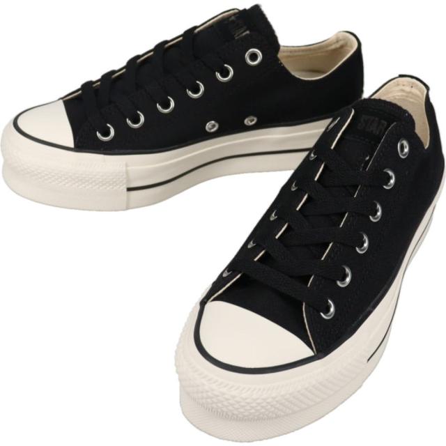 コンバース CONVERSE スニーカー オールスター アール リフテッド PS オックス ALL STAR R LIFTED PS OX ブラック