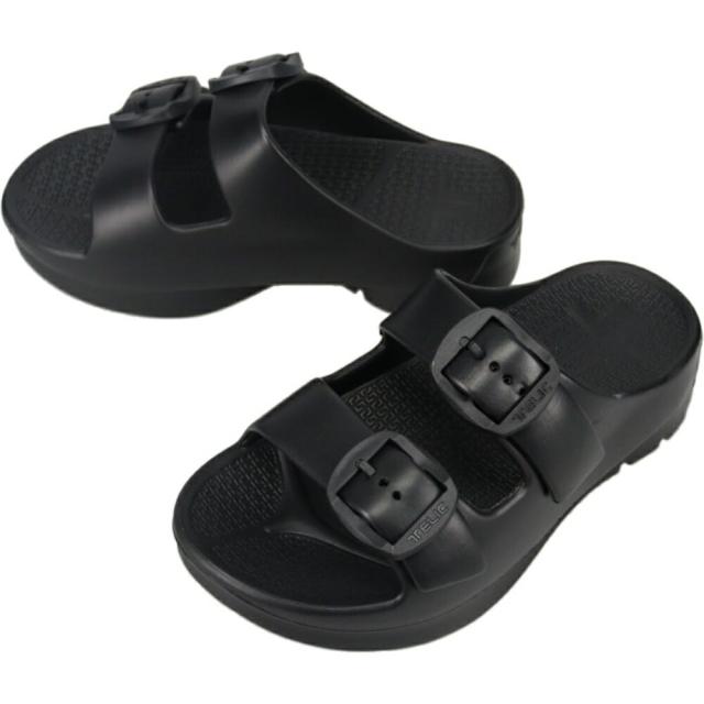 テリック TELIC サンダル ダブル バックル2 W-BUCKLE2 ブラック BLACK