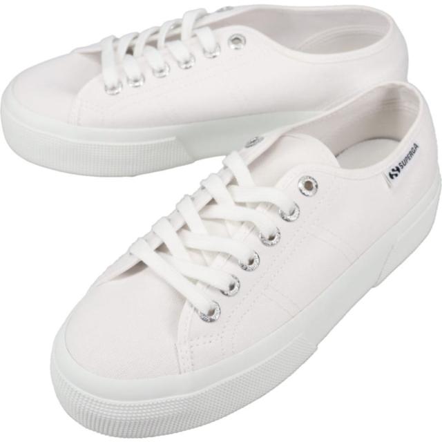 スペルガ SUPERGA スニーカー 3740 プラットフォーム レッジェーラ PLATFORM LEGGERA ホワイト 5S2142ZW 901