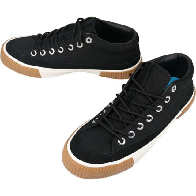 アールエフダブリュー RFW スニーカー ベーグル ミッド コージー キャンバス BAGEL-MID COZY CVS R-2510441 ブラック/ガム