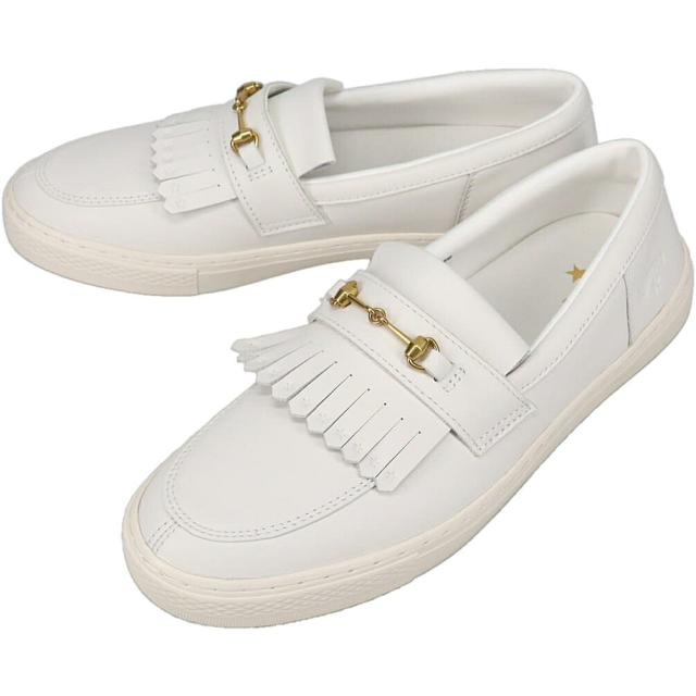 コンバース CONVERSE スニーカー オールスター クップ BG ローファー ALL STAR COUPE GB LOAFER オフホワイト/ゴールド
