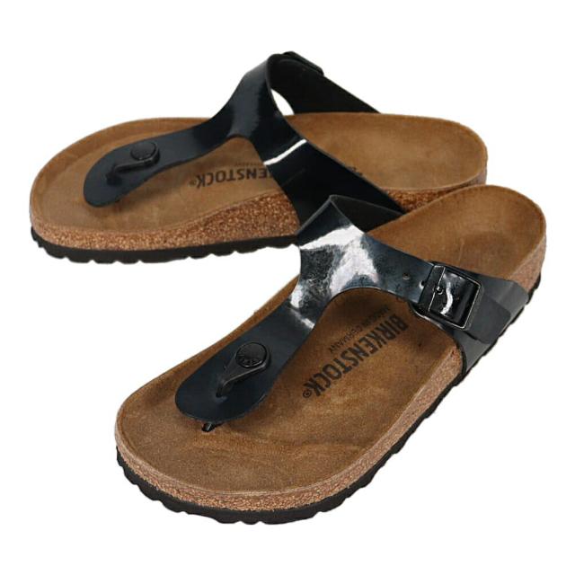 ビルケンシュトック BIRKENSTOCK サンダル ギゼ Gizeh ブラック 43661 レギュラー幅