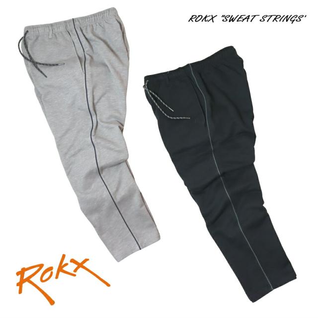 ロックス ROKX スウェット ストリングス SWEAT STRINGS RXCS251225 グレー ブラック