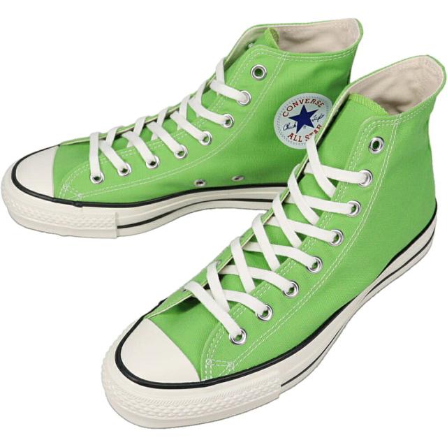コンバース CONVERSE スニーカー キャンバス オール スター ジャパン ハイ CANVAS ALL STAR J HI マスカットグリーン