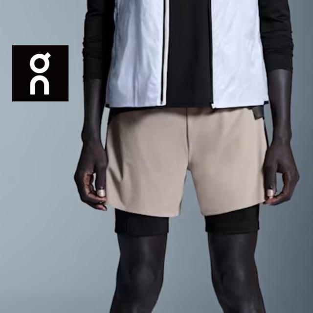 オン On 5インチ パフォーマンス 2/1ショーツ  5' Performance 2/1 Shorts 1MF10092986 シンダーブラック