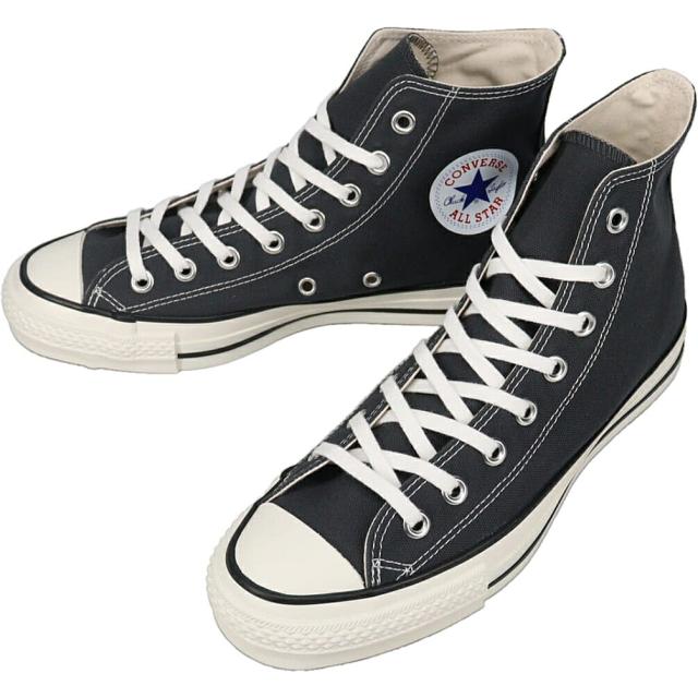 コンバース CONVERSE スニーカー キャンバス オール スター ジャパン ハイ CANVAS ALL STAR J HI グラファイト