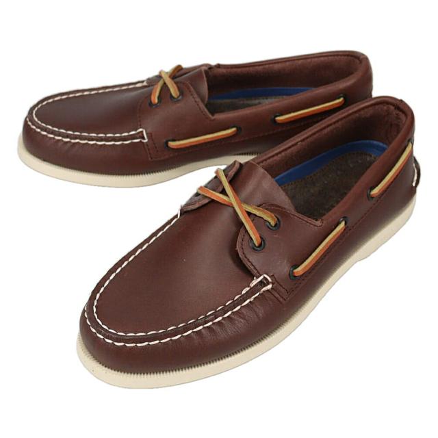 スペリー トップ サイダー SPERRY TOP-SIDER オーセンティック オリジナル (AO) ツーアイ レザー レザー ボートシューズ クラシックブラウン 0195115