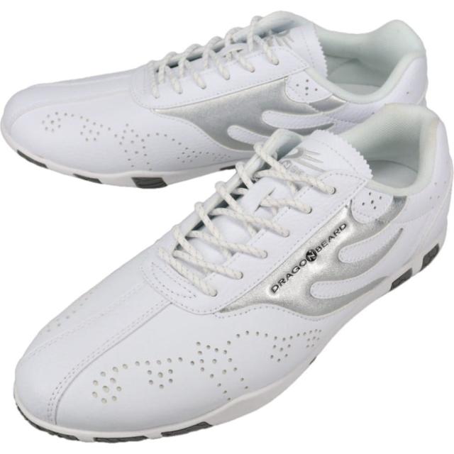 ドラゴンベアード DRAGON BEARD スニーカー DB680SY ホワイト/シルバー WHT/SIL