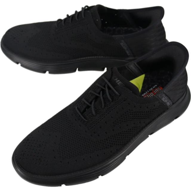 スケッチャーズ SKECHERS スニーカー メンズ スリップインズ ガルザ パルマ GARZA PALMA ブラック 205303 BBK
