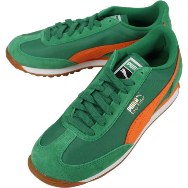 プーマ PUMA スニーカー イージー ライダー ヴィンテージ  Easy Rider Vintage アーカイブグリーン/リッキーオレンジ 399028 29