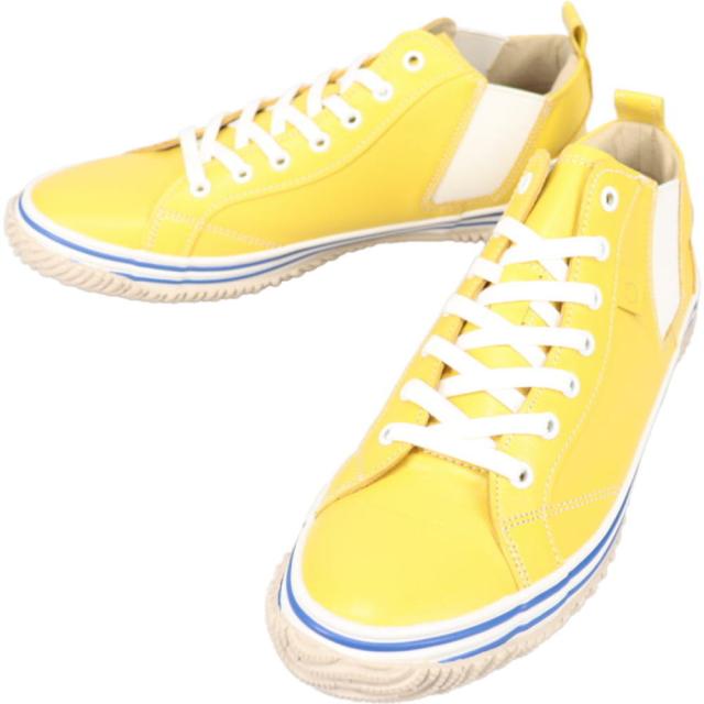 スピングル SPINGLE スニーカー SP-442 イエロー YELLOW 28
