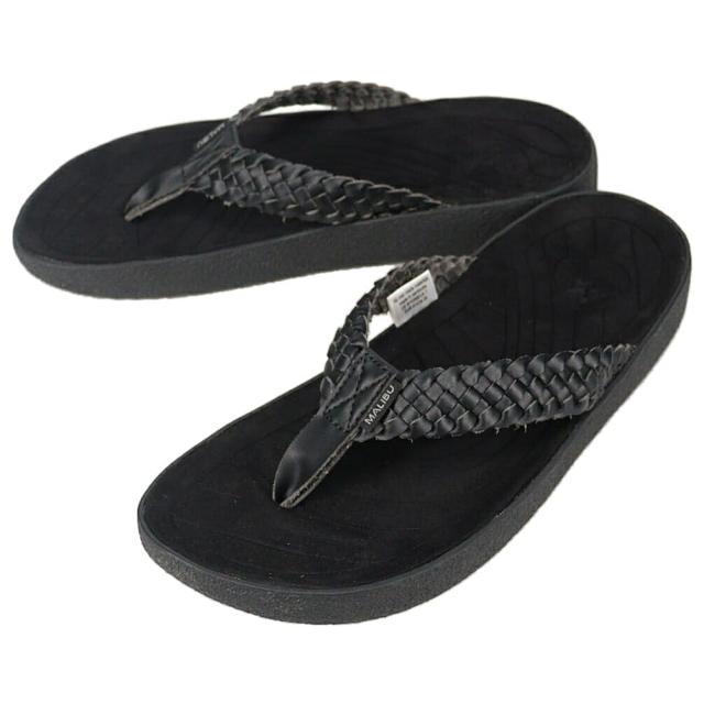 マリブ サンダルズ MALIBU SANDALS サーフライダー SURFRIDER ブラック/ブラック MS07-0030