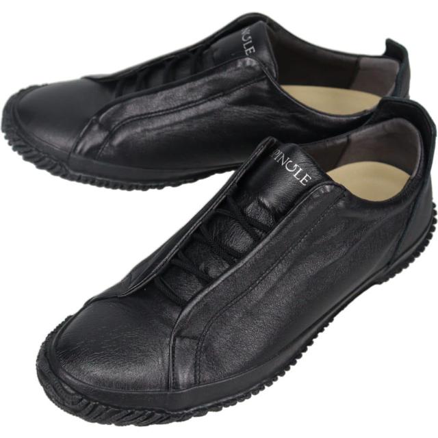 スピングル SPINGLE スニーカー SP-1048 ブラック BLACK 05