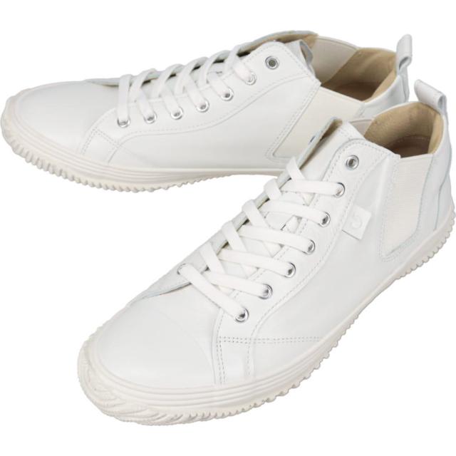 スピングル SPINGLE スニーカー SP-442 ホワイト/ホワイト 82 カンガルーレザー 日本製 スピングルムーブ メンズ レディース SP442