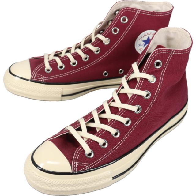コンバース CONVERSE スニーカー オールスター エイジド AC HI ALL STAR AGED AC HI ダークチェリー DRK.CHE 1SE682