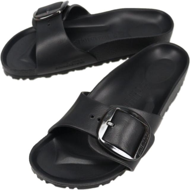 ビルケンシュトック BIRKENSTOCK サンダル マドリッド ビッグバックル EVA Madrid Big Buckle EVA ブラック 1029635 ナロー幅